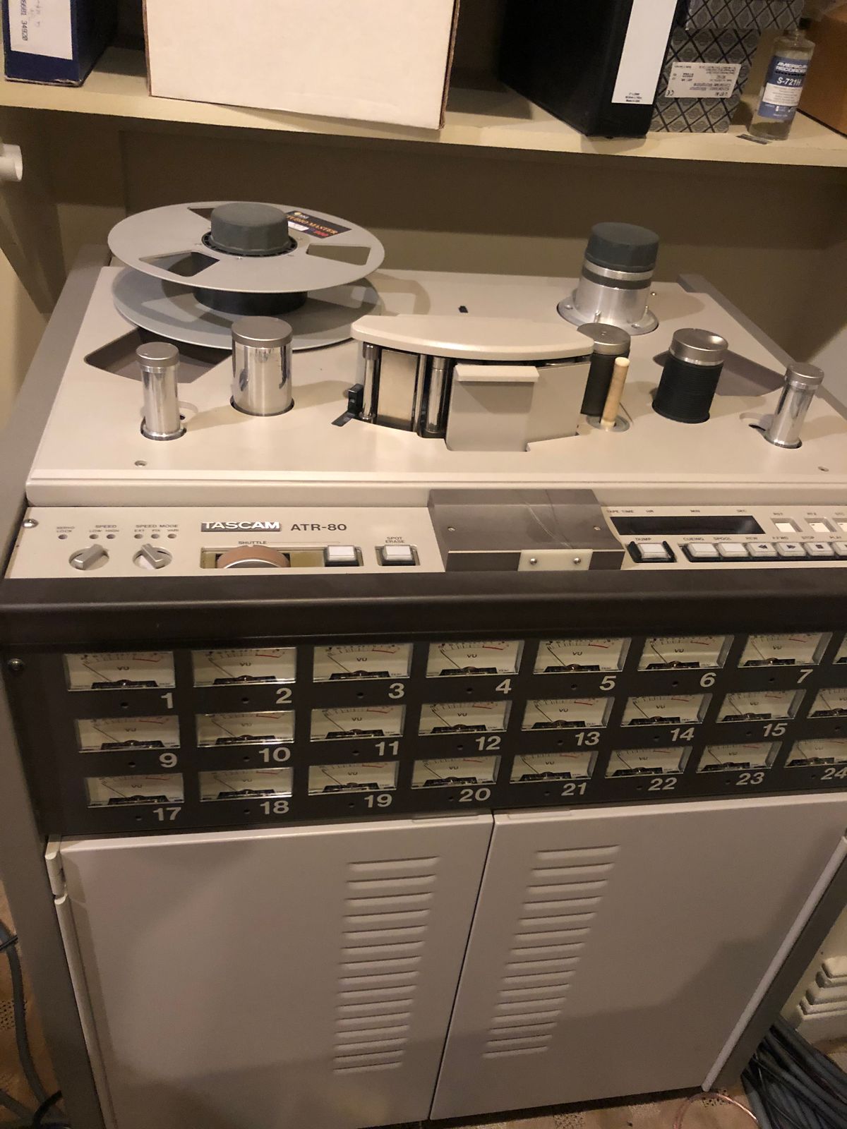 TASCAM ATR80-24 2" 24-Track Reel to Reel Tape Recorder | Reverb UK