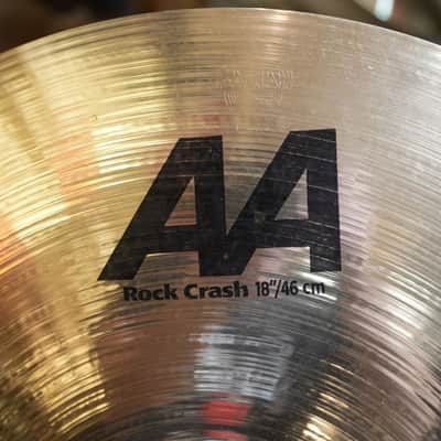 Sabian 18" AA Rock Crash Cymbal - Used | Reverb