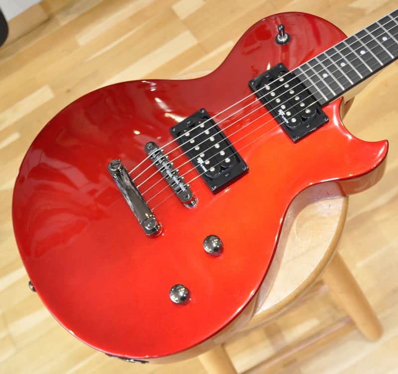 SCHECTER SGR Solo II Metallic Red / Singlecut Les Paul Type / | Reverb