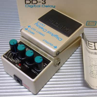 1986 The First Year Long Chip Boss DD-3 Digital Delay w/ Box | Reverb