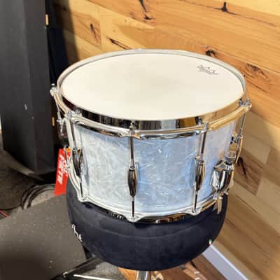 Gretsch Broadkaster 14x8 Snare Drum in 60's WMP | Reverb