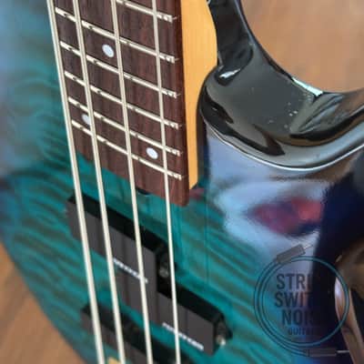 Fernandes Revolver Bass, Sapphire Blue Gradient, 1990s, | Reverb