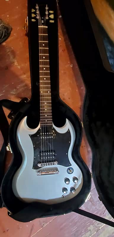Gibson SG Special 2003 - Silver satin | Reverb