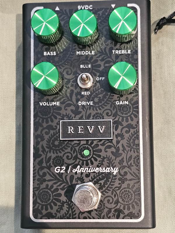 REVV G2 Overdrive Anniversary Edition 2024 - Black | Reverb UK