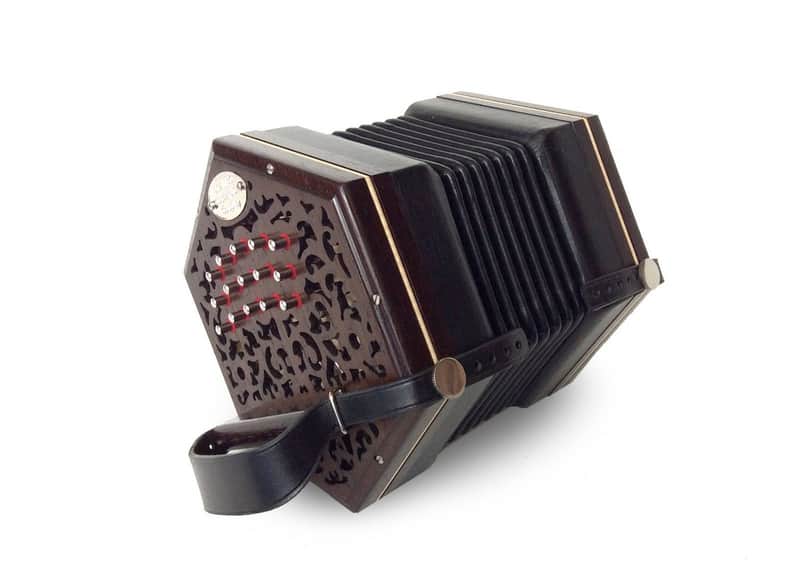 The Vintage Concertina / Handmade / 30 Button C/G Concertina | Reverb