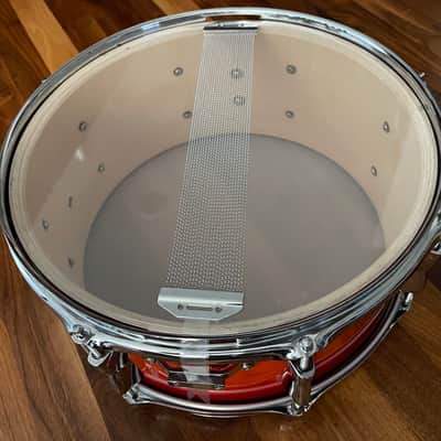 VEX 14 x 6.5 Inch Snare Drum Tequilla Burst Gradient Red | Reverb