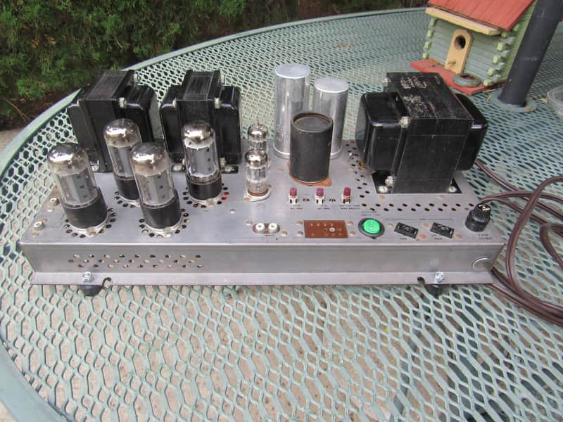 Fisher 660-A 7591 Stereo Tube Amplifier Restored Working w/ | Reverb