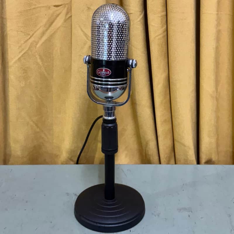 500C Crystal Element Microphone and stand | Reverb