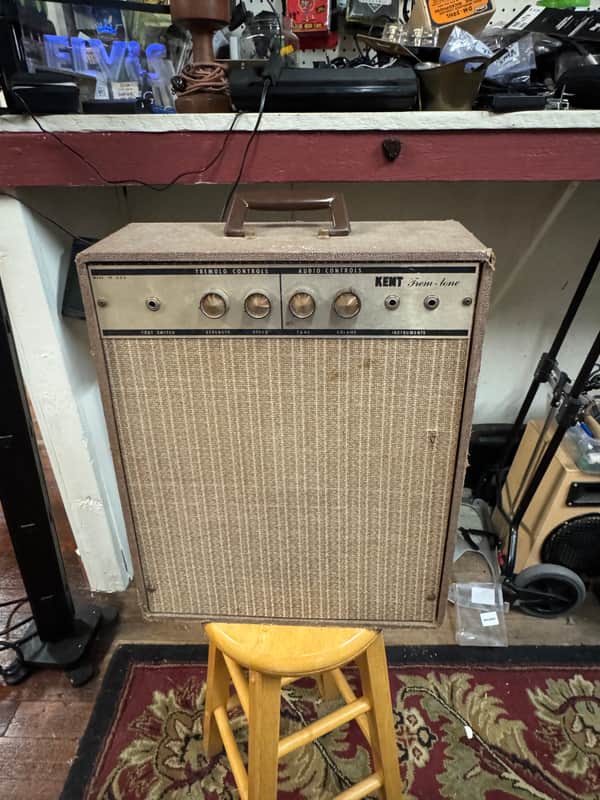 Kent Trem-Tone Model 5999 1960's Guitar Tube Amplifier | Reverb