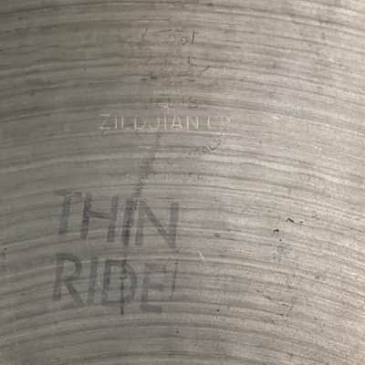 Zildjian - 18" A Series Thin Ride, 4 Sizzle Holes, No Rivets | Reverb