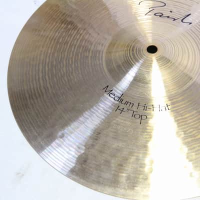 PAISTE Signature Medium Hi-Hat 14-inch 1070/1080 Paise Hi-Hat | Reverb