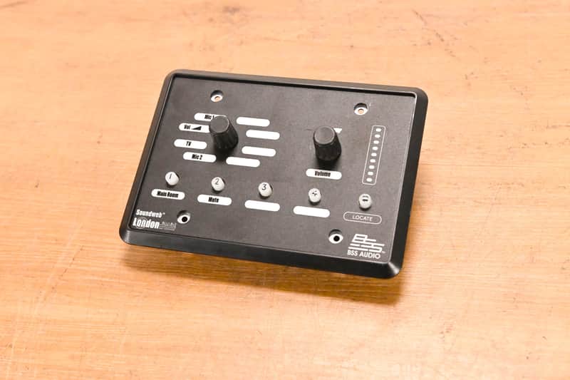 BSS BLU-8v2-BLK-M Programmable Zone Controller (NO POWER | Reverb