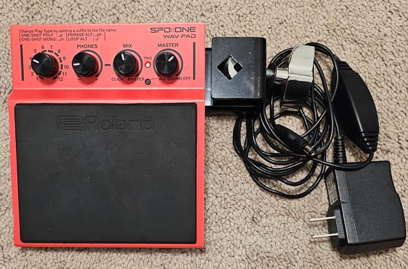 Roland SPD::One WAV Digital Percussion Pad 2010s - Red | Reverb