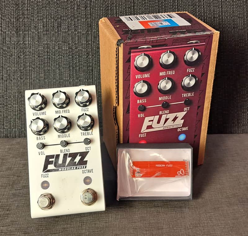 JACKSON AUDIO FUZZ MODULAR FUZZ MONOCHROME GUITAR PEDAL | Reverb