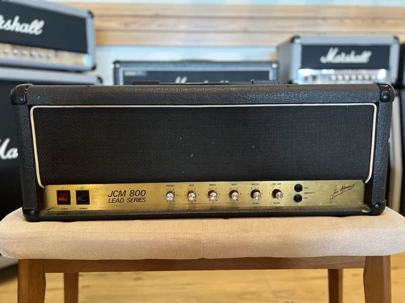 Marshall JCM 800 2204 50 W head with soft amp case | Reverb
