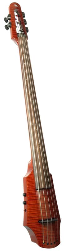 NS WAV5 5 String Electric Cello Transparent Amber | Reverb