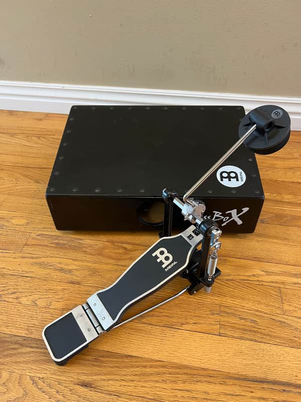 Meinl Bassbox Acoustic Stomp Box Block with L-Shaped Beater | Reverb