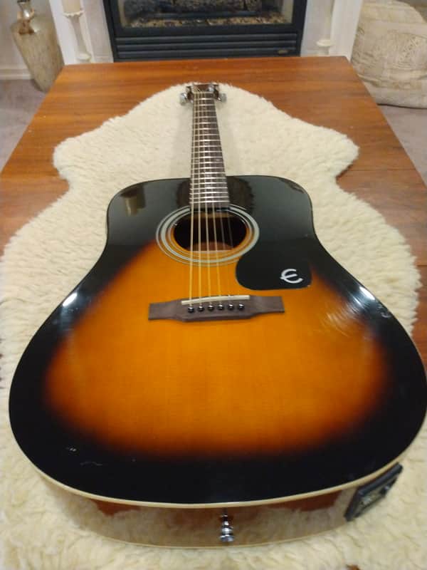Epiphone 2018 PR150VSAE Tobacco Sunburst Acoustic Electric | Reverb