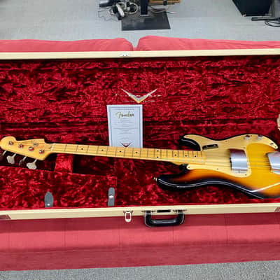 Fender Custom Shop Limited Edition 1958 Precision Bass Relic | Reverb