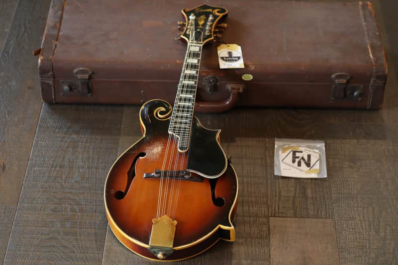 Vintage! 1959 Gibson F-5 Carved Top Mandolin Sunburst + OHSC | Reverb