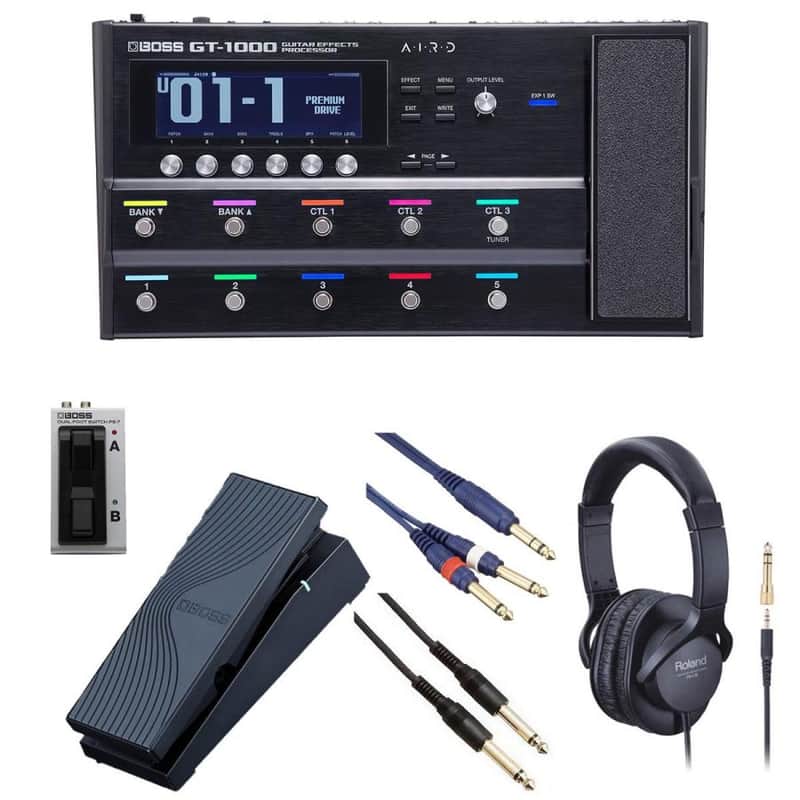 BOSS GT-1000 Sound Creation Set FS-7 + EV-1-WL Used | Reverb