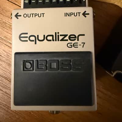 Boss GE-7 Equalizer (Black or Silver Label) 1997 - Present - | Reverb