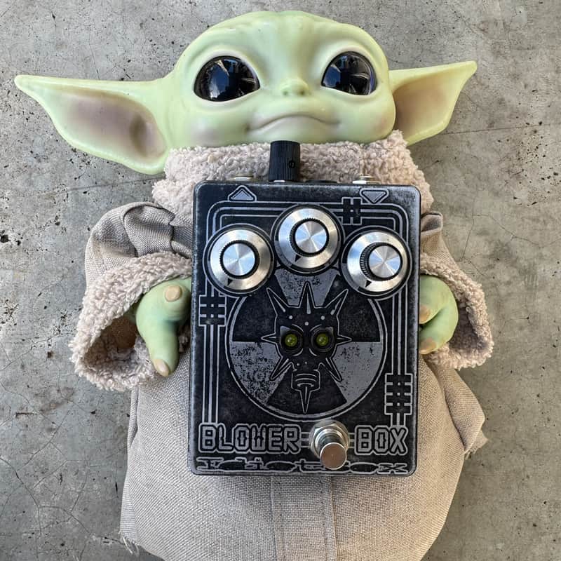 IdiotBox Effects Blower Box V1 Big Box Etched | Reverb