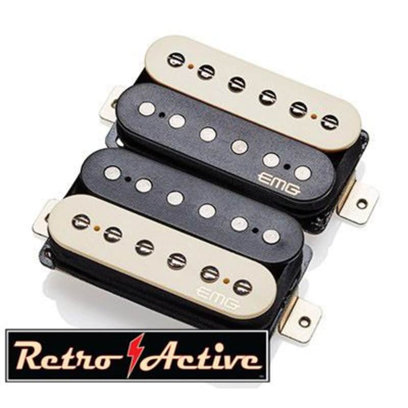 EMG Fat 55 Humbucker Black Set F SPACE | Reverb