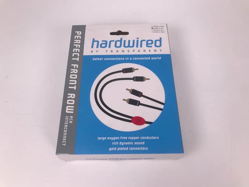 (1M) Transparent Hardwired RCA Interconnect - | Reverb Canada