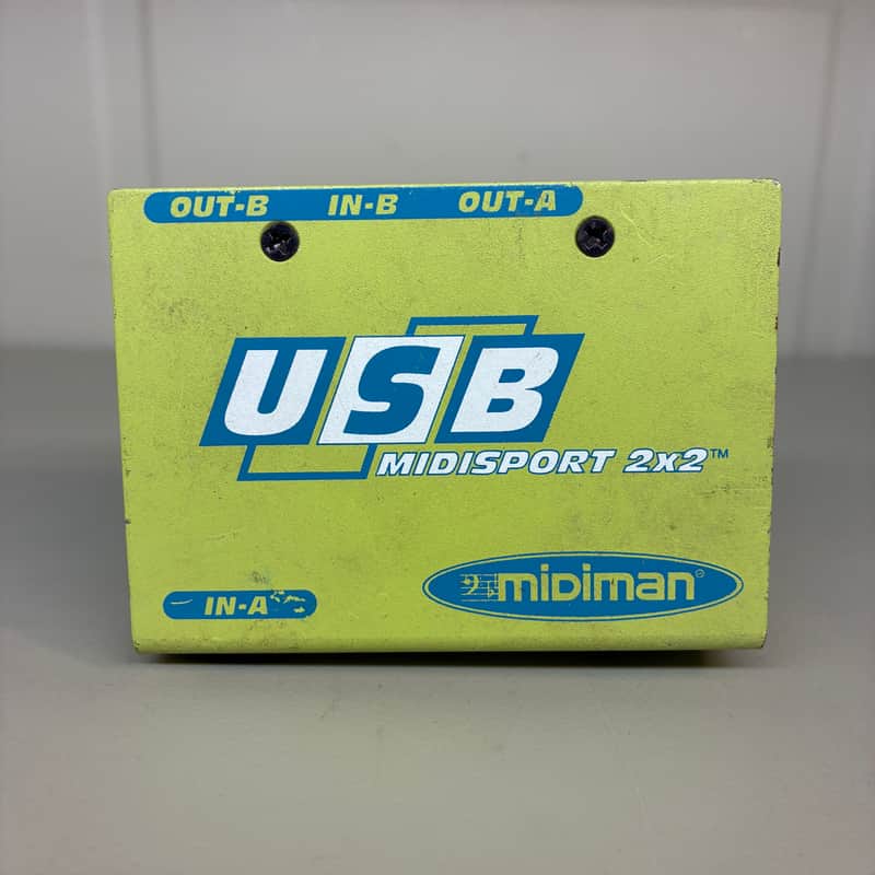 Midiman Midisport 2x2 USB MIDI Interface For Windows & Mac | Reverb