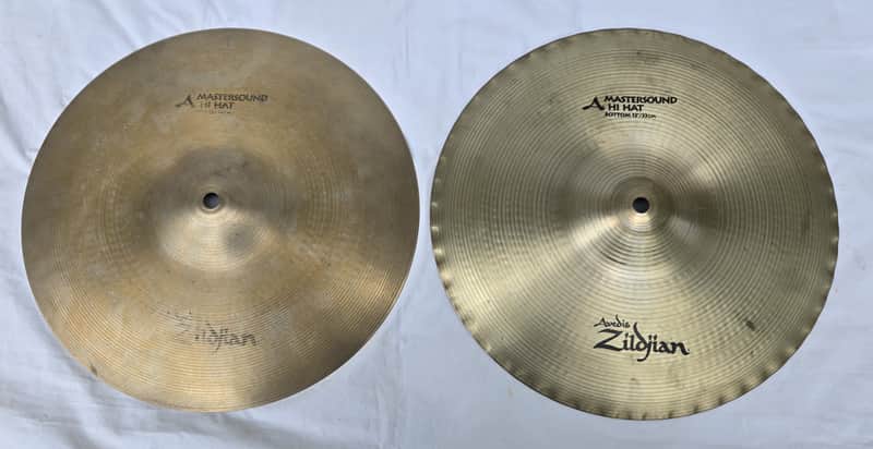 Used Zildjian A Series Master Sound 2001 Hi Hat Set | Reverb