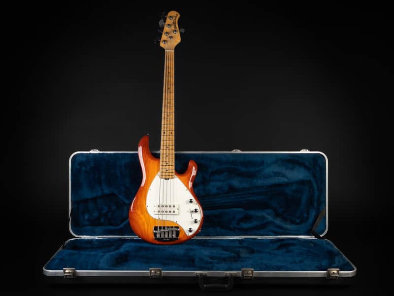 1996 Ernie Ball Music Man StingRay 5 H MN - Honey | Reverb Canada