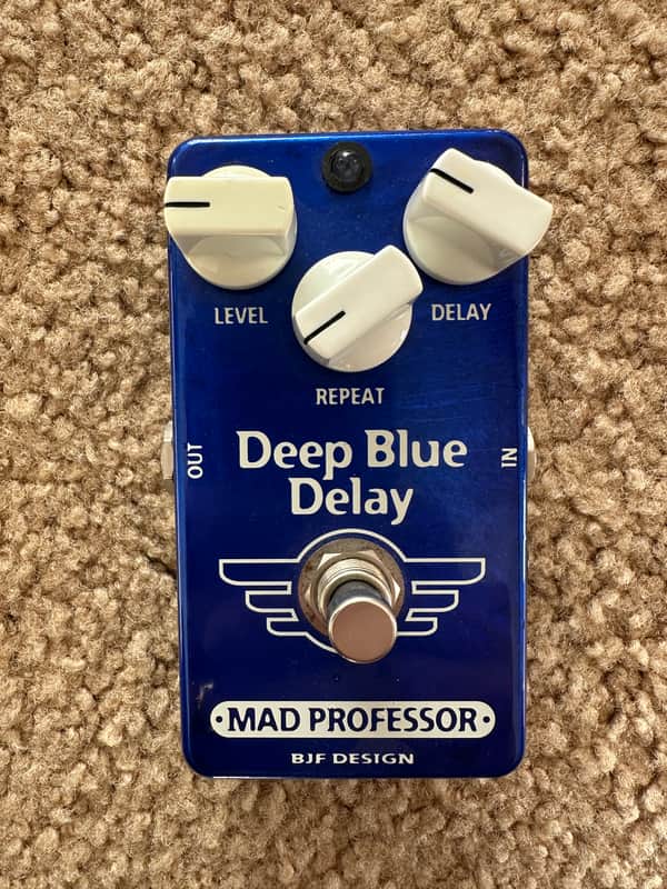 Mad Professor Deep Blue Delay PCB Blue | Reverb