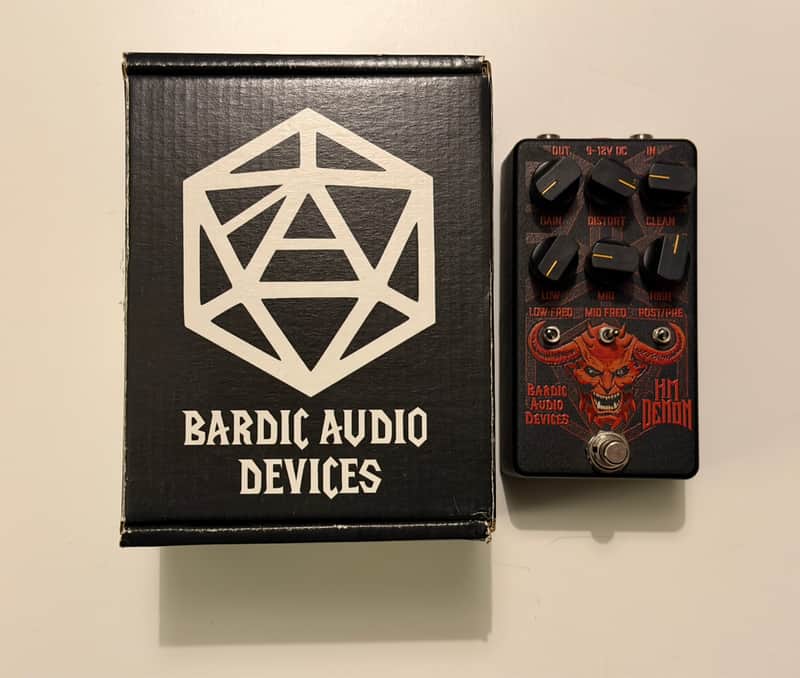 Bardic Audio Devices HM-Demon Metal Distortion Guitar Effect | Reverb