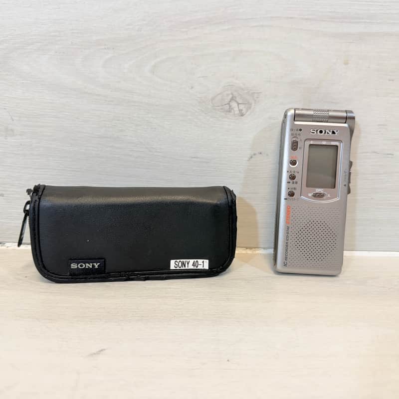 Sony ICD-ST40 Stereo Digital Voice Recorder – Made in Japan | Reverb