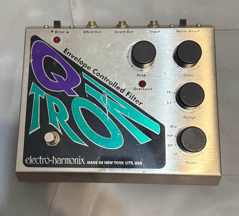Electro-Harmonix Q-Tron Envelope Filter 1990s - Silver / | Reverb