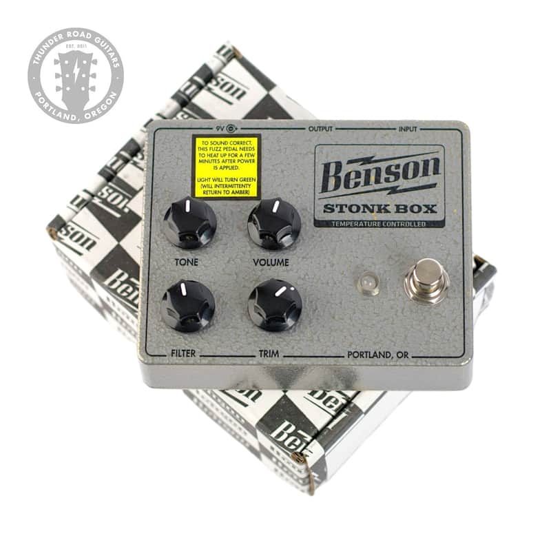 Used Benson Amps Stonk Box Fuzz Pedal | Reverb
