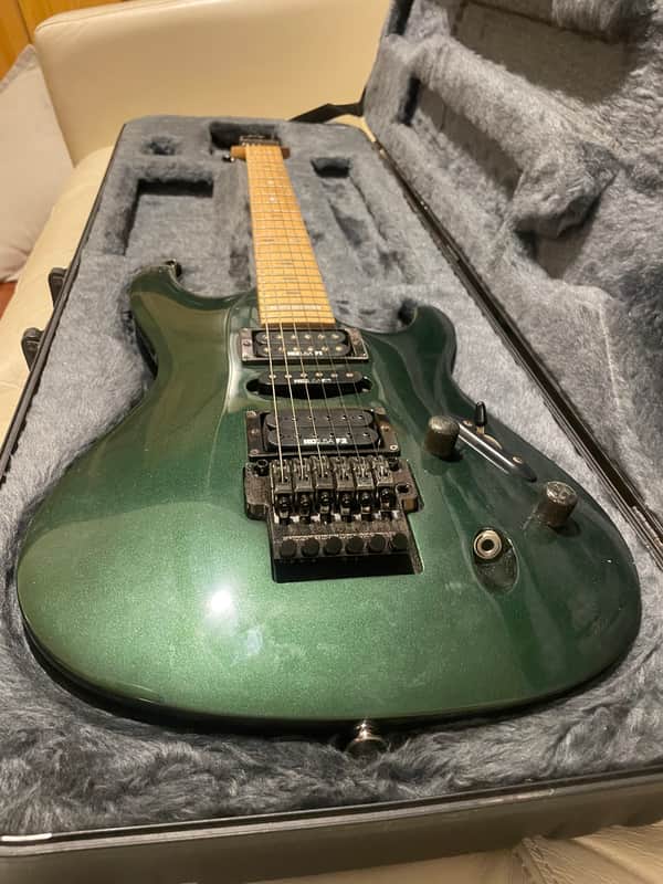 1992 Ibanez 540S in Rare Jade Metallic Finish, OHSC - | Reverb