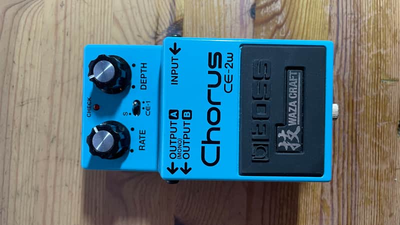 Boss CE-2W Chorus Waza Craft 2016 - Present - Blue | Reverb