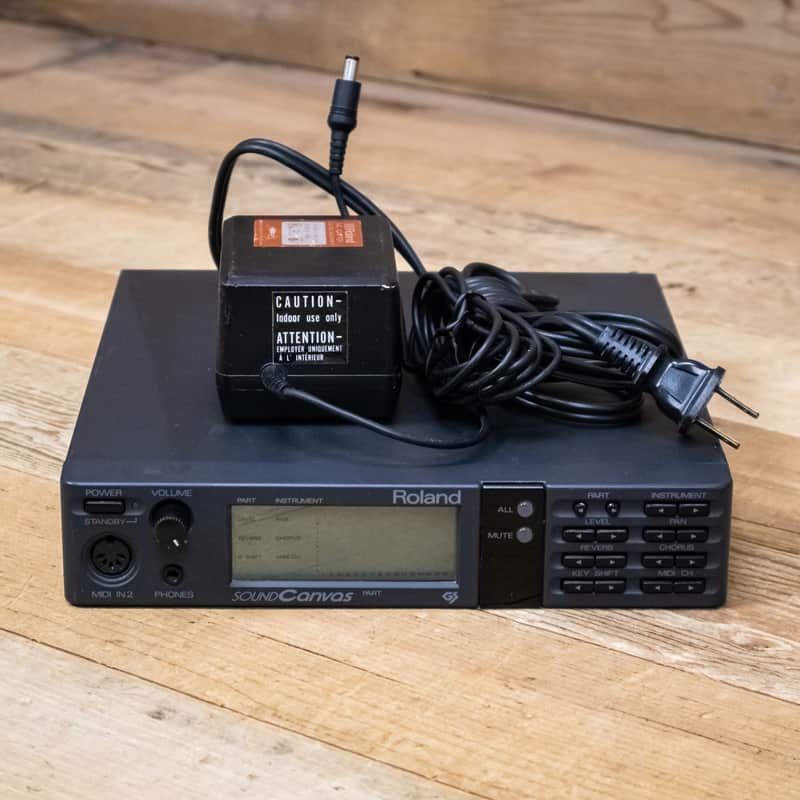 Roland SC-55 Sound Canvas SC55 Desktop Synthesizer Module | Reverb