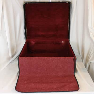 Black Italian Hard Case for Accordion 21.25" x 18.25" x | Reverb