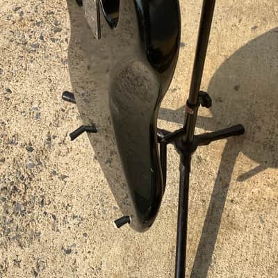 Ibanez 2366B P-Bass 1977 Silver Series Black Lawsuit Era | Reverb