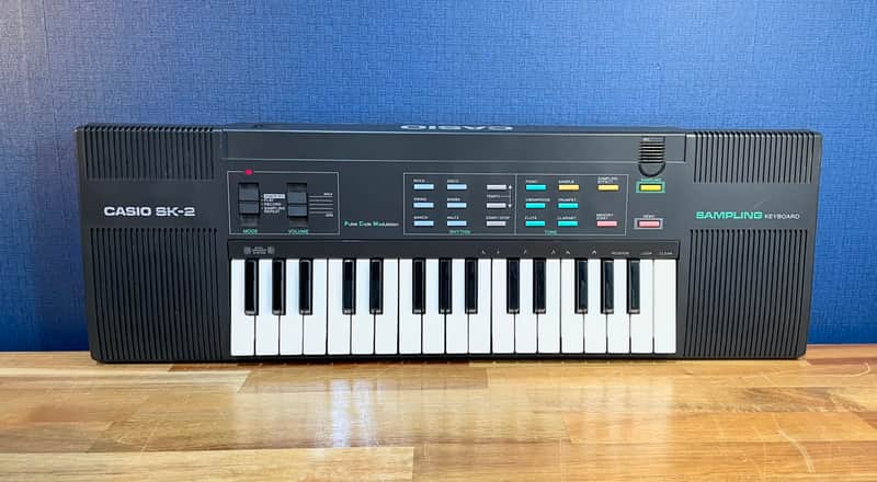 Casio SK-2 32 Keys Sampling Keyboard in Excellent Condition | Reverb
