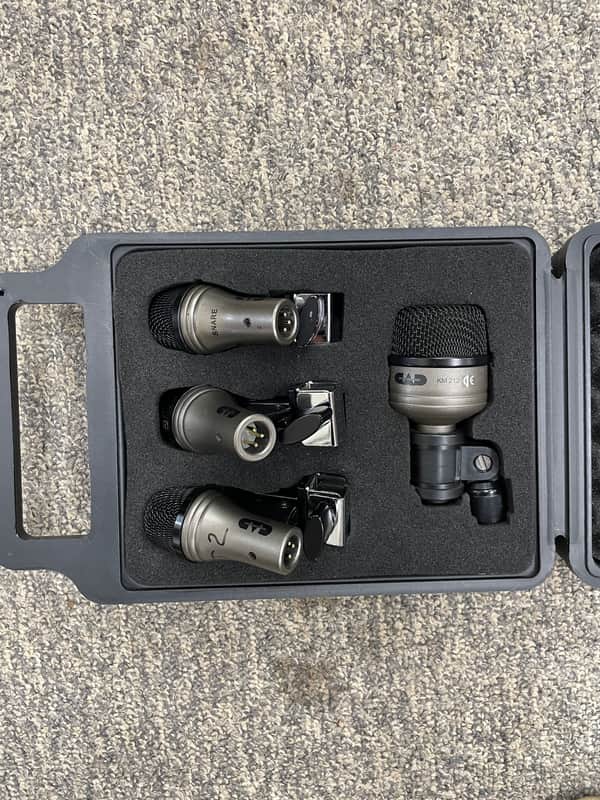 CAD KM212 - 4 piece instrument mic kit with case | Reverb