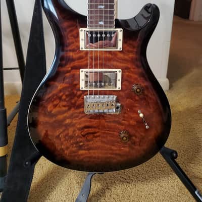 PRS SE Custom 24 Quilt 2023 - 2025 - Black Gold Burst | Reverb