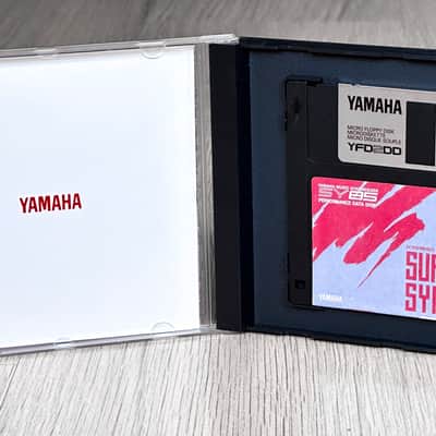 Yamaha SY85 // Voice Data Disk - VD8502 SUPER SYNTH // Boxed | Reverb