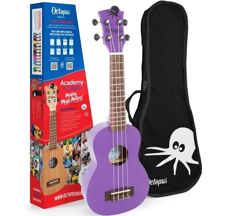 Octopus Uke Academy Soprano Purple | Reverb