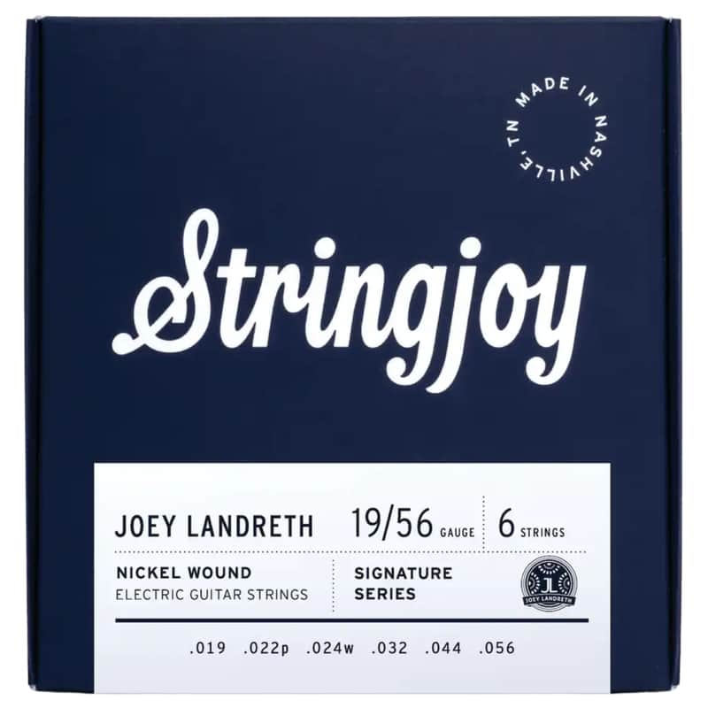Stringjoy 19-56 Joey Landreth Artist Series Signatures Nickel | Reverb