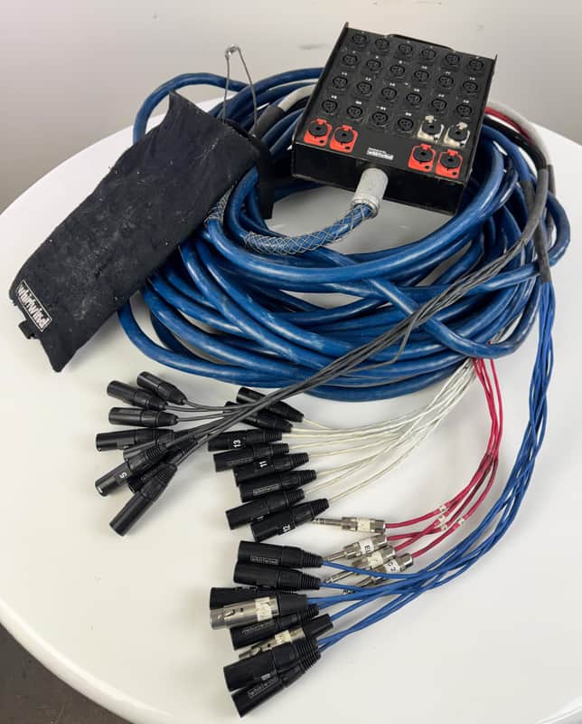 Whirlwind Medusa 100ft 24 XLR x 4 Channel Audio Snake | Reverb