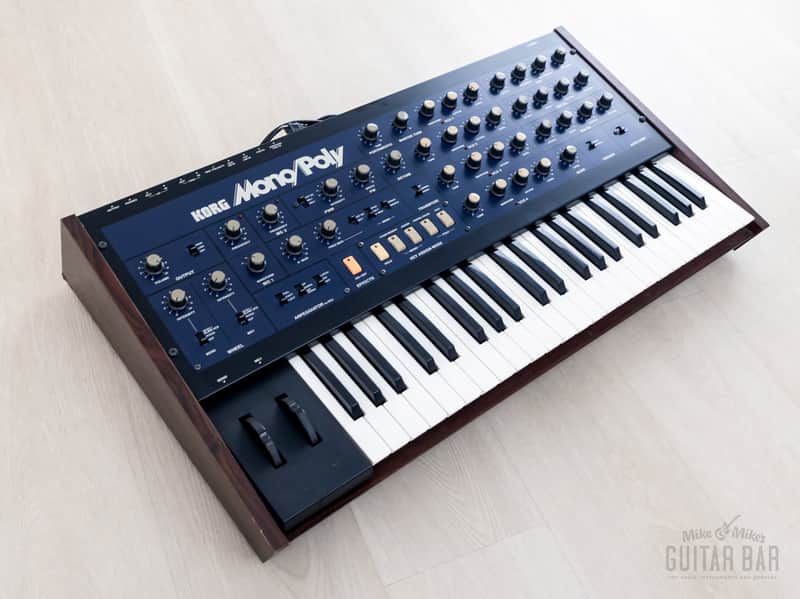 1980s Korg Mono/Poly MP-4 Vintage Analog Synthesizer, | Reverb